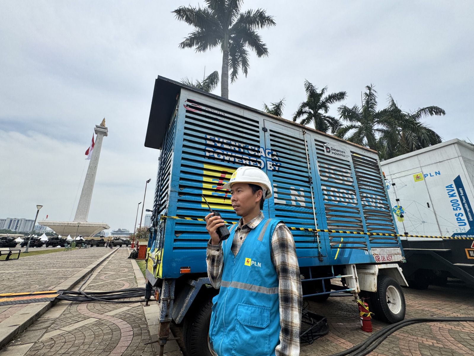 Presiden Prabowo Pimpin Upacara HUT TNI ke-80, PLN Jaga Listrik Tanpa ...